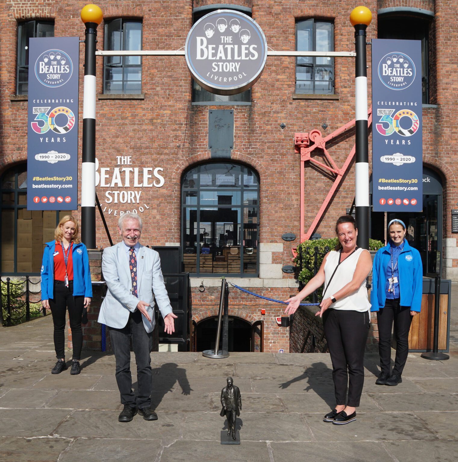 LGBT+ History Month: Brian Epstein Honoured With Statue in Hometown ...