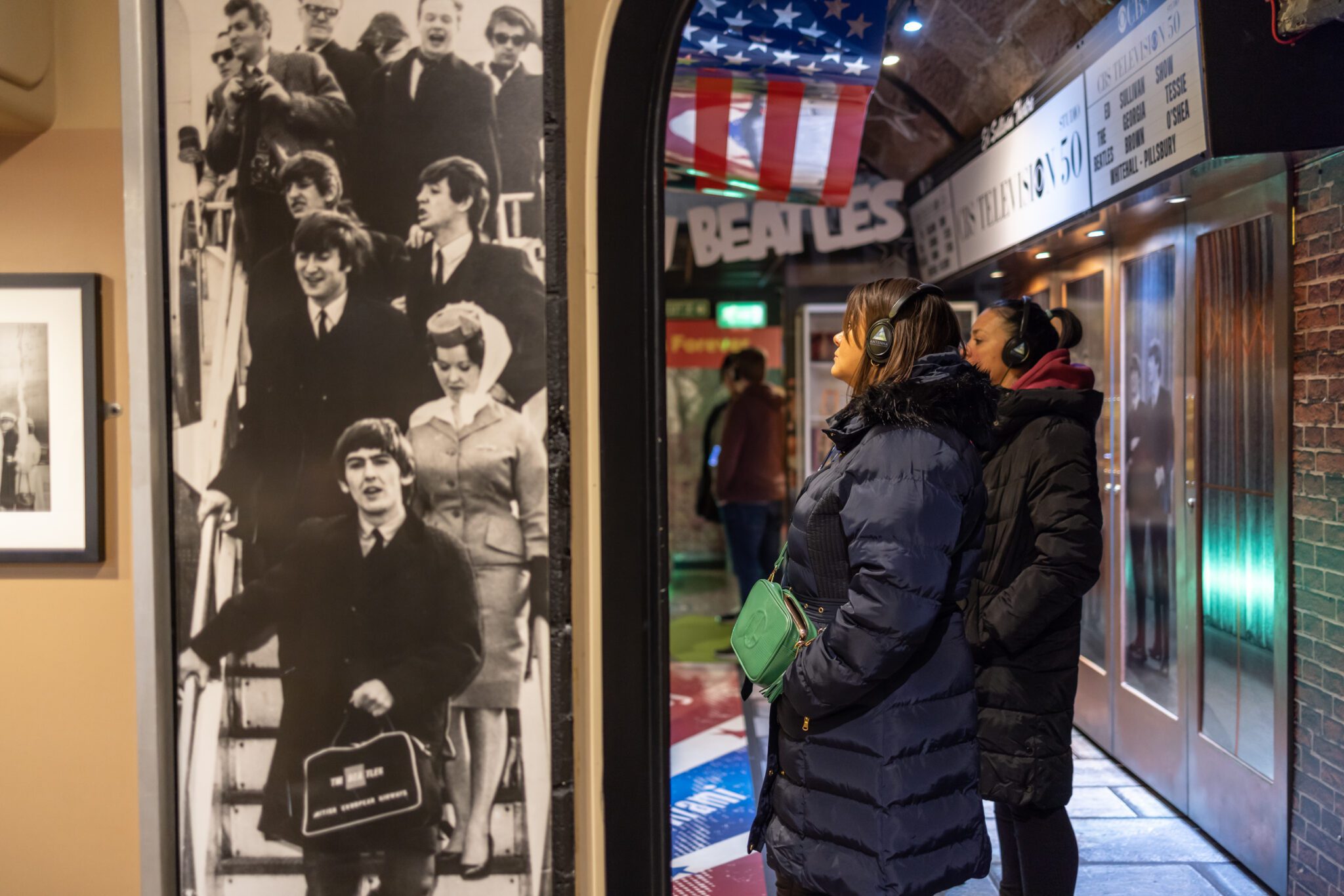 The Beatles in the USA Exhibit - The Beatles Story Museum, Liverpool